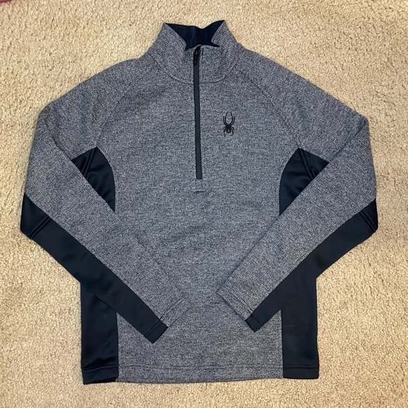 Spyder | Jackets & Coats | Spyder Mens 4 Quarter Zip Outbound Jacket ...